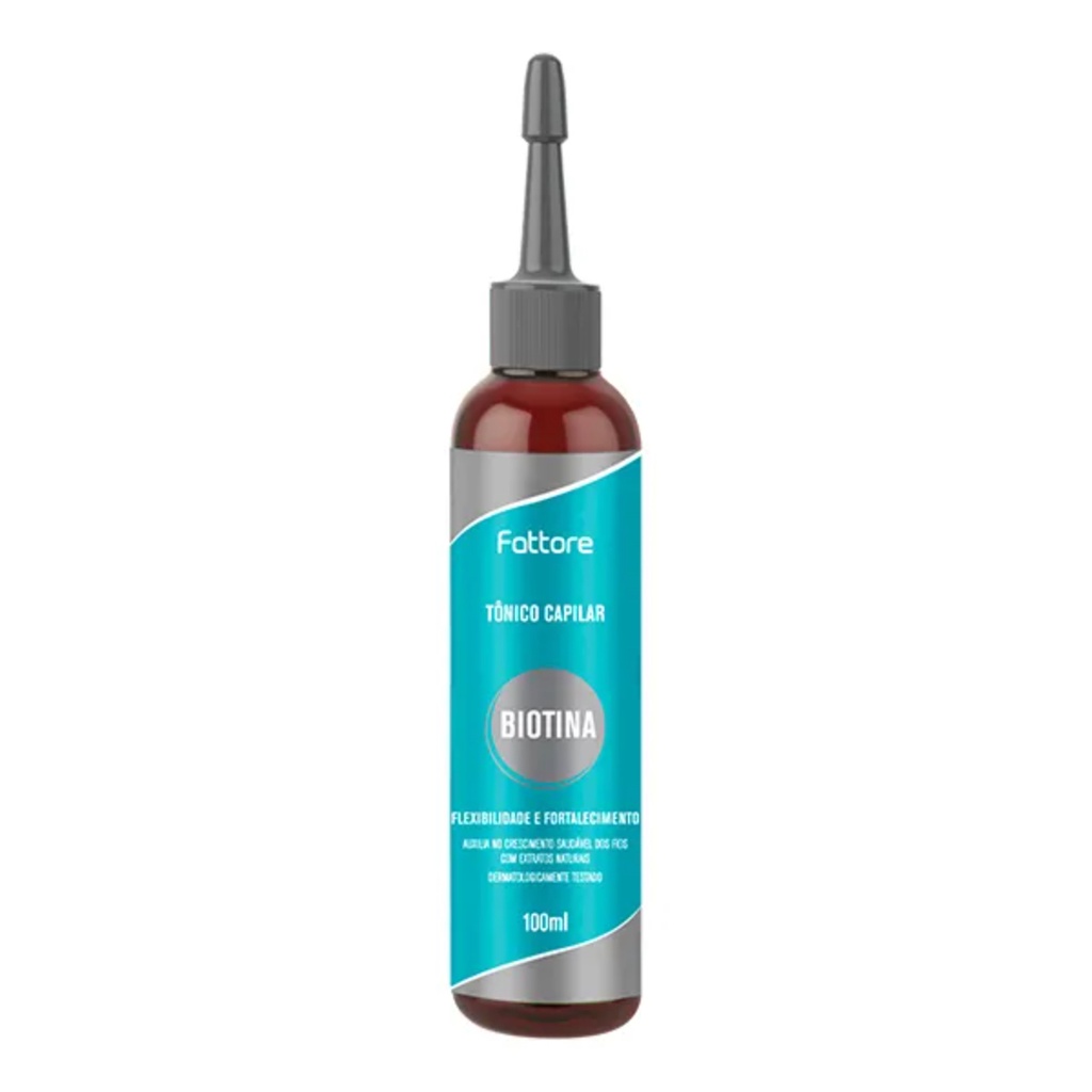 Fattore - Tônico Capilar Biotina 100ml | Shopee Brasil
