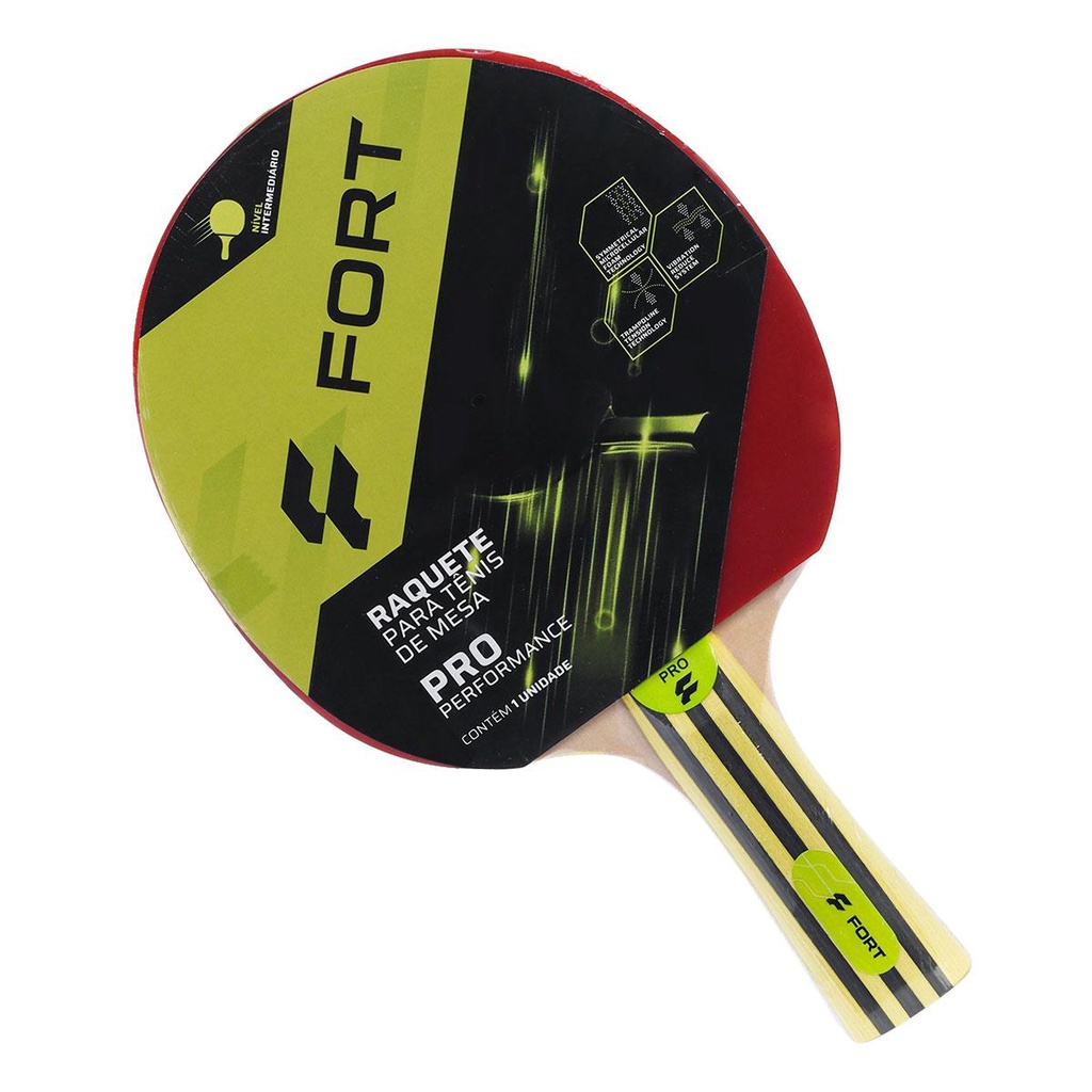 Raquete de Tênis de Mesa Fort Pro | Shopee Brasil