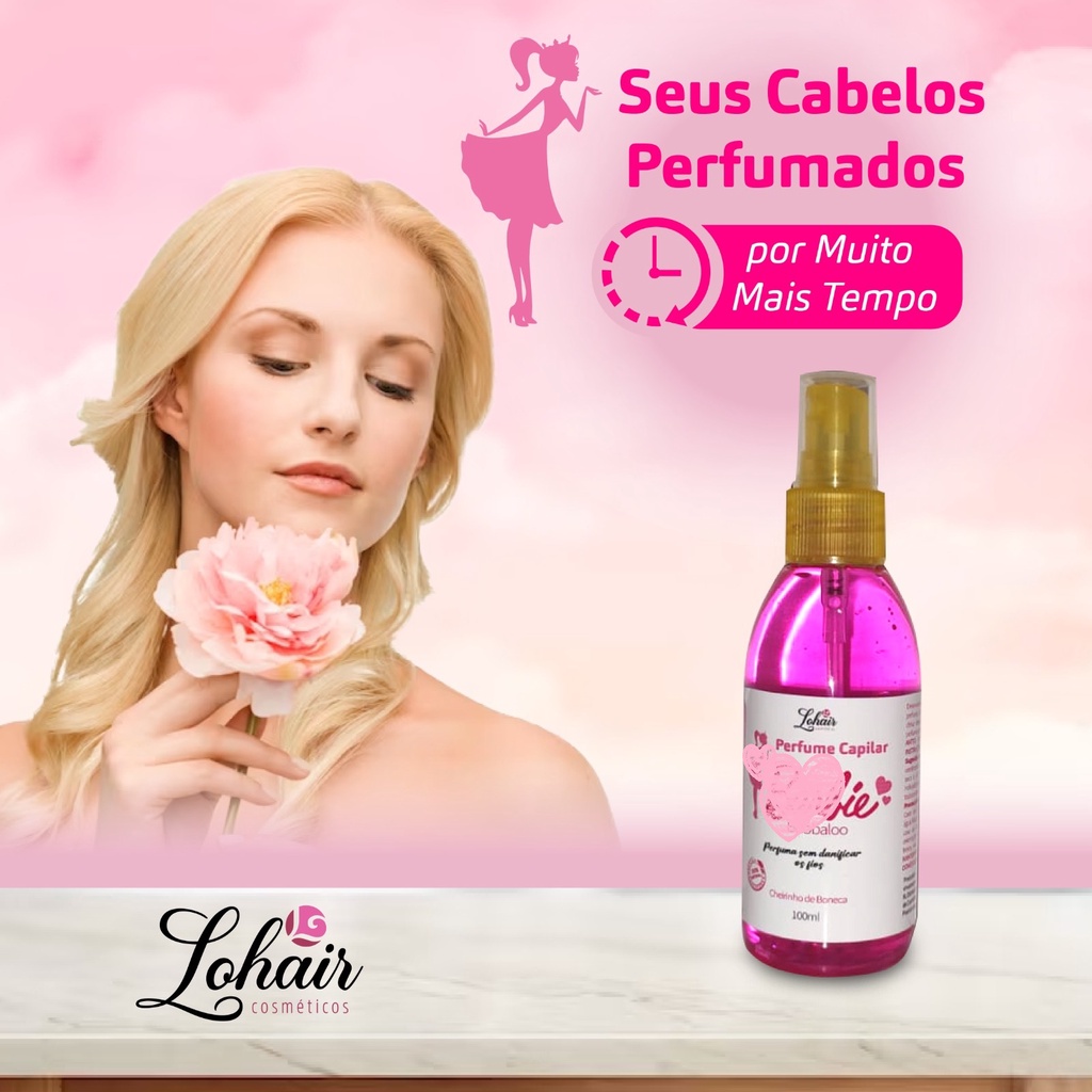 Perfume para Cabelos Mundo Rosa Cheirinho de Chiclete Tutti Frutti Barb ...