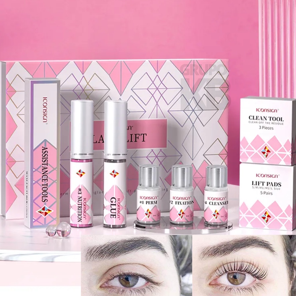 Kit Lash Lift Iconsign Original Profissional Modelo Novo | Shopee Brasil