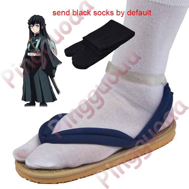Anime Demon Slayer Kimetsu No Yaiba Cosplay Shoes Kamado Tanjirou ...