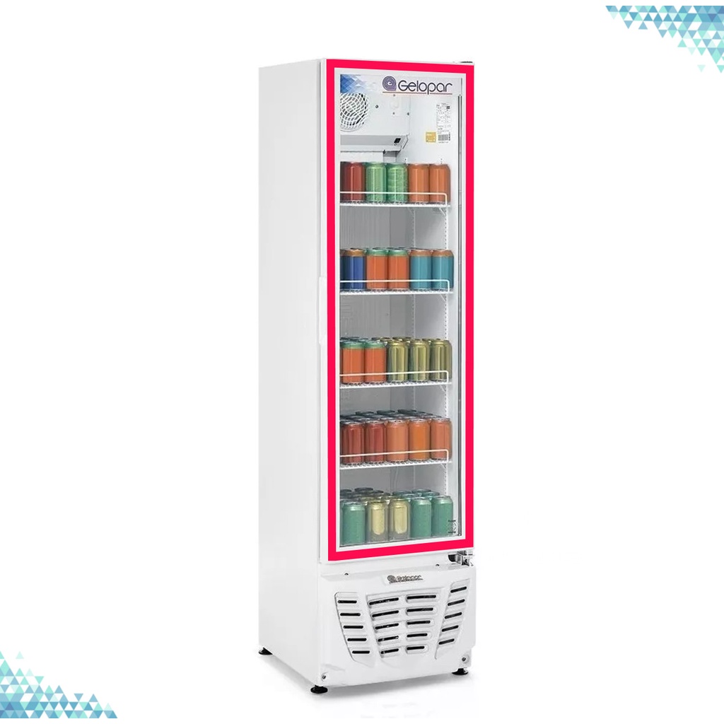 Gaxeta Borracha Expositor Gelopar GPTU-230 GRBA-230 140x45cm | Shopee ...