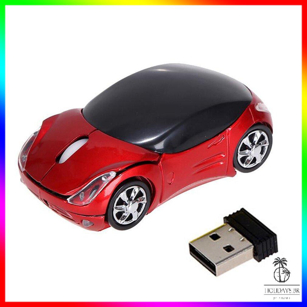 Mouse sem fio 2.4G Ferrari Mouse Mouse de carro Cartoon coreano Sports ...