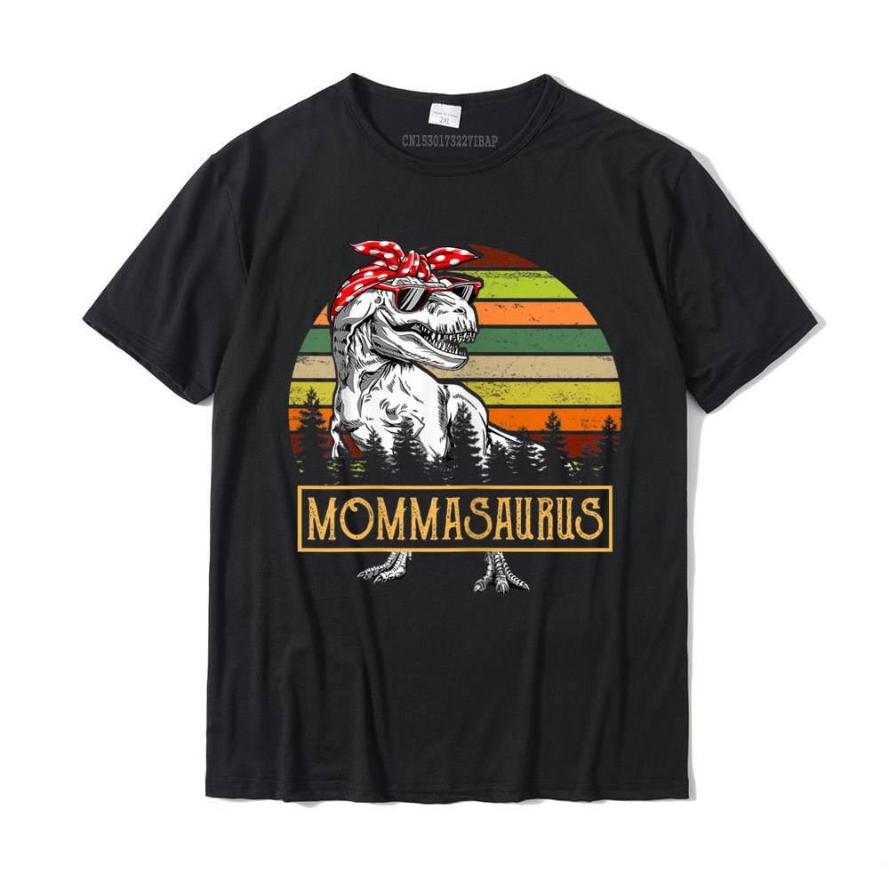 Camiseta Casual Para Homem Mulher Mommasaurus Dinossauro Rex Dia Da Mãe ...