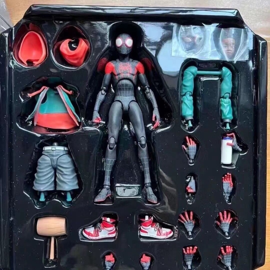 miles morales action figure marvel legends spider manMarvel SHF Spider ...