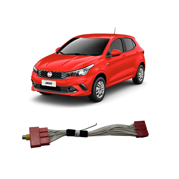 Interface Desbloqueio de Vídeo Fiat Argo Zendel | Shopee Brasil