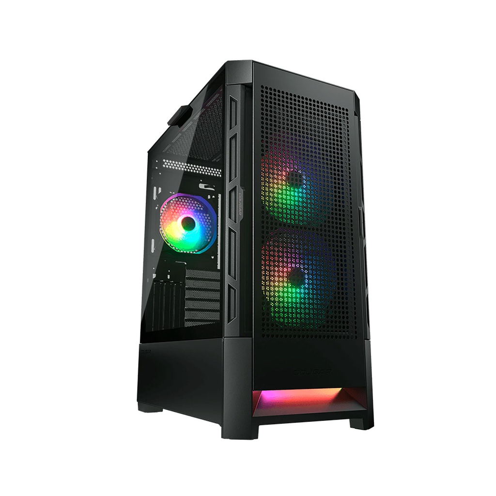 Gabinete Gamer Cougar Duoface RGB, Vidro Temperado, E-ATX, 3x Fans ARGB ...