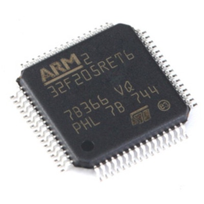 STM32F205RET6 Nova Embalagem LQFP-64 ARM Cortex-M3 Microcontrolador De 32 Bits MCU chipcasing ...