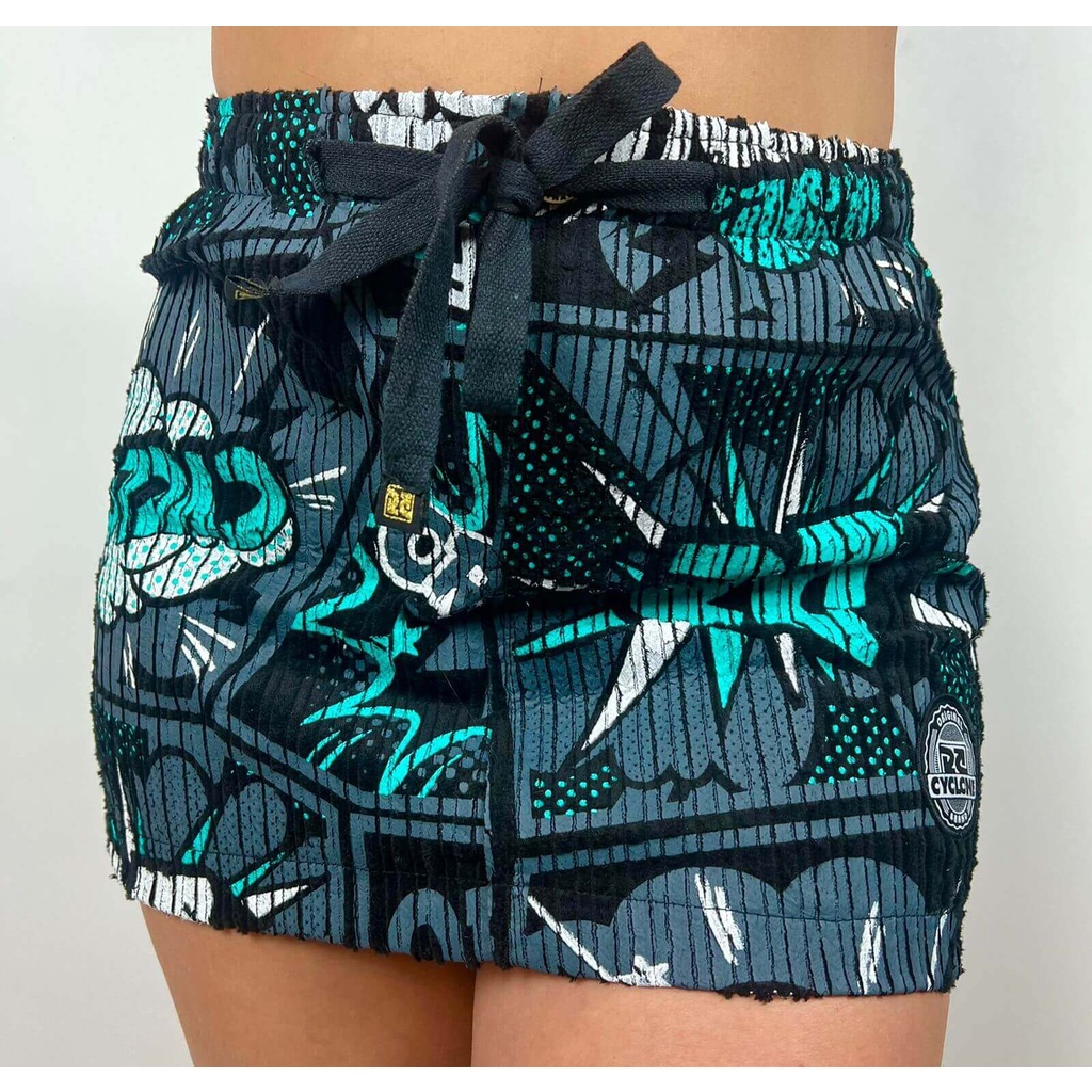 Saia Cyclone Est Cartoon Heavy Preto | Shopee Brasil