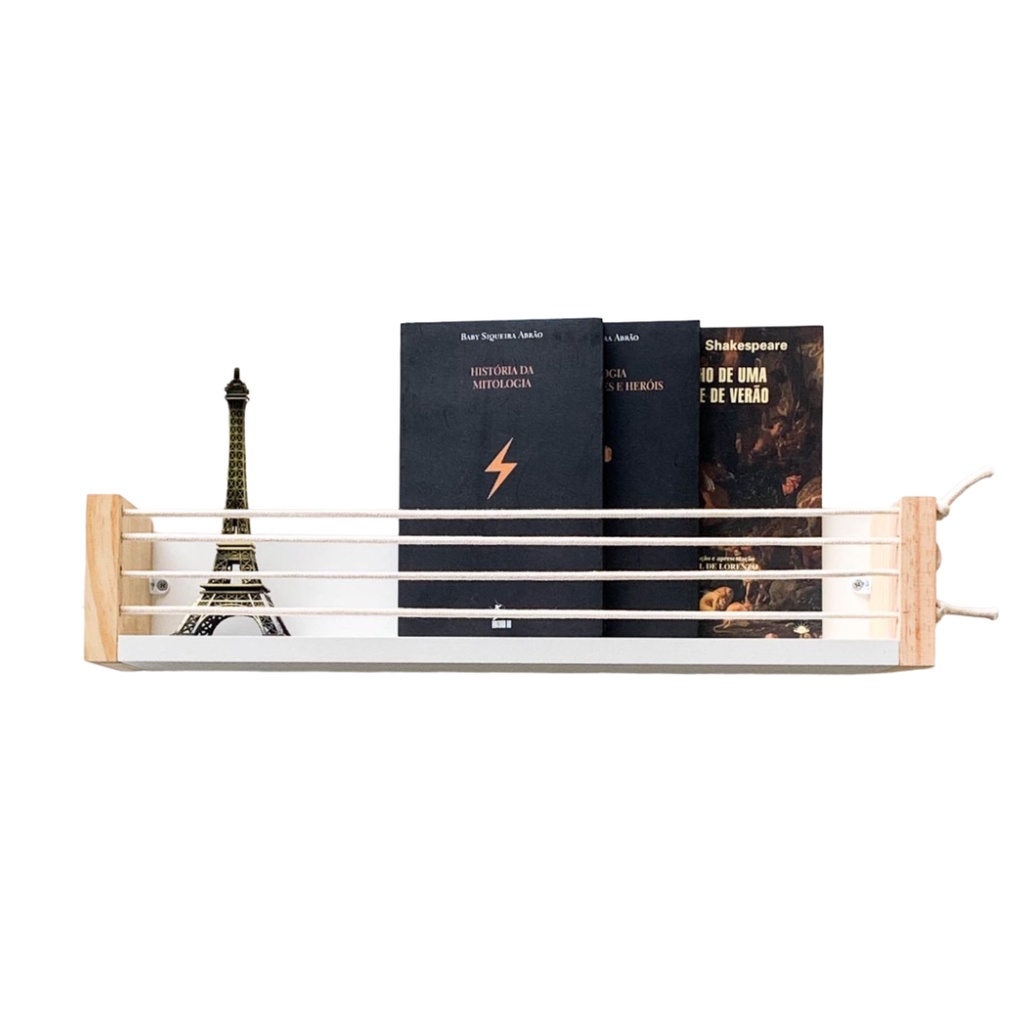 Prateleira Tricomix Duo Decorativa - 50x12 cm - MDF e Madeira | Shopee ...