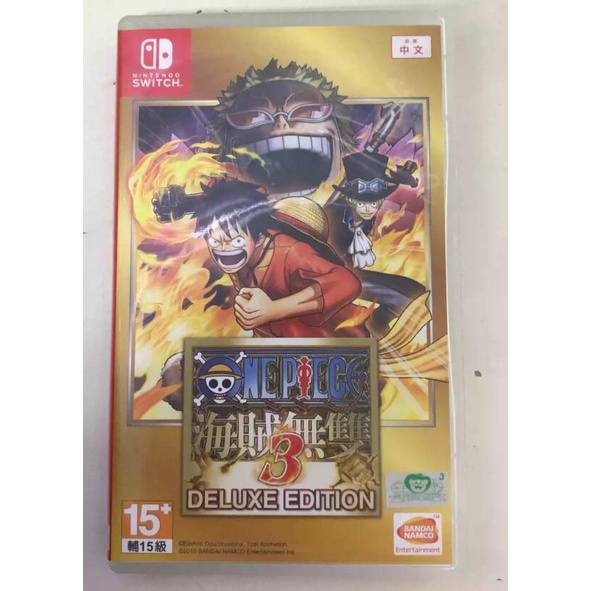 ONE PIECE Pirate Warriors 3 Deluxe Edition Nintendo Switch Jogo Midia Fisica