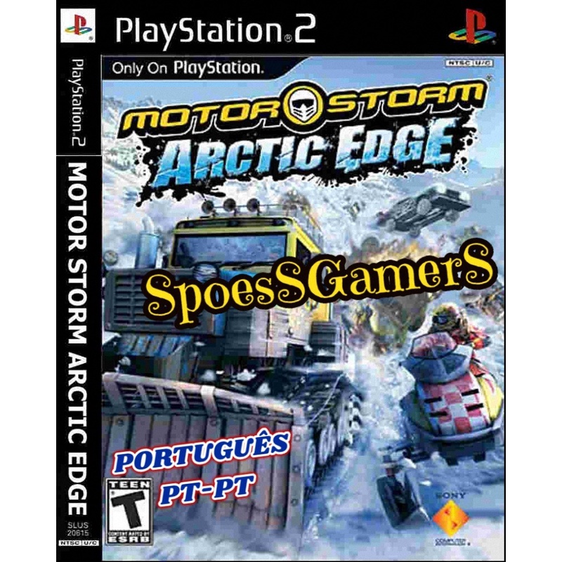 Motorstorm Arctic Edge Dublado Pt-pt Ps2 Desbloqueado Patch | Shopee Brasil