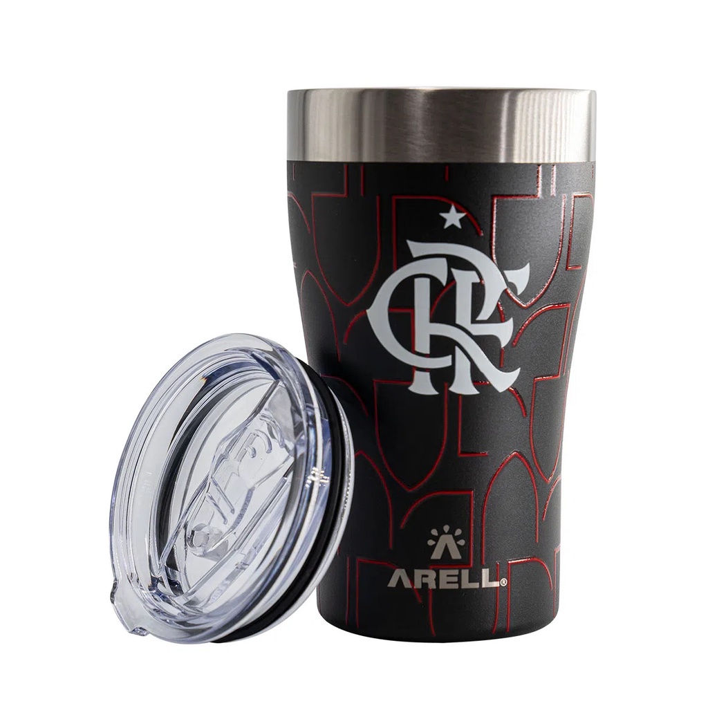Copo Térmico Arell Flamengo Urubu Para Cerveja Bebidas 500ml | Shopee ...