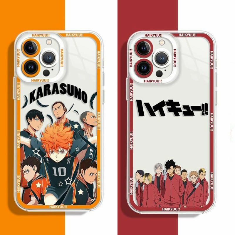 Haikyuu Karasuno Nekoma Capinha Para Samsung Galaxy A13 A14 A04S A54 ...