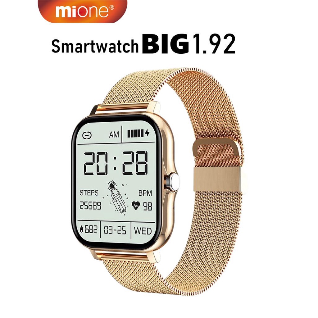 MIONE M13 Smart Watch 8 Bracelete Metálico Para Homens Fitness Sports ...