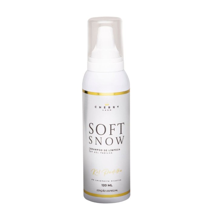 Soft Snow Cherry Lash Espuma Mousse Shampoo de Limpeza | Shopee Brasil