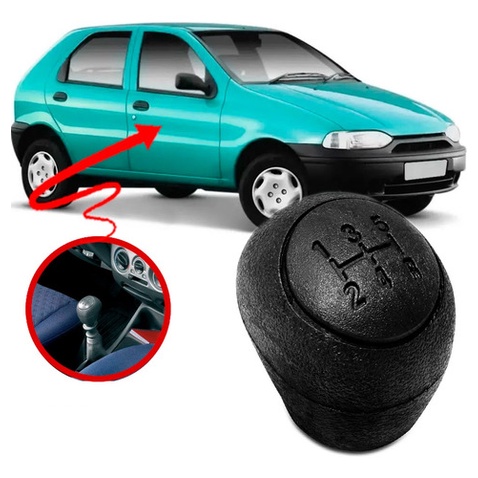 Bola De Cambio 5 Marchas Palio Siena Strada 01 A 03 - Preto | Shopee Brasil