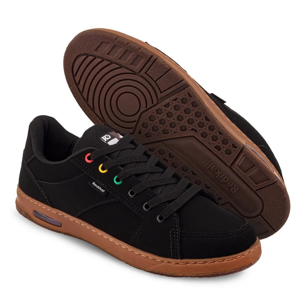 Tênis Masculino Solado Reto Skatista Redikal RKT37600 | Shopee Brasil