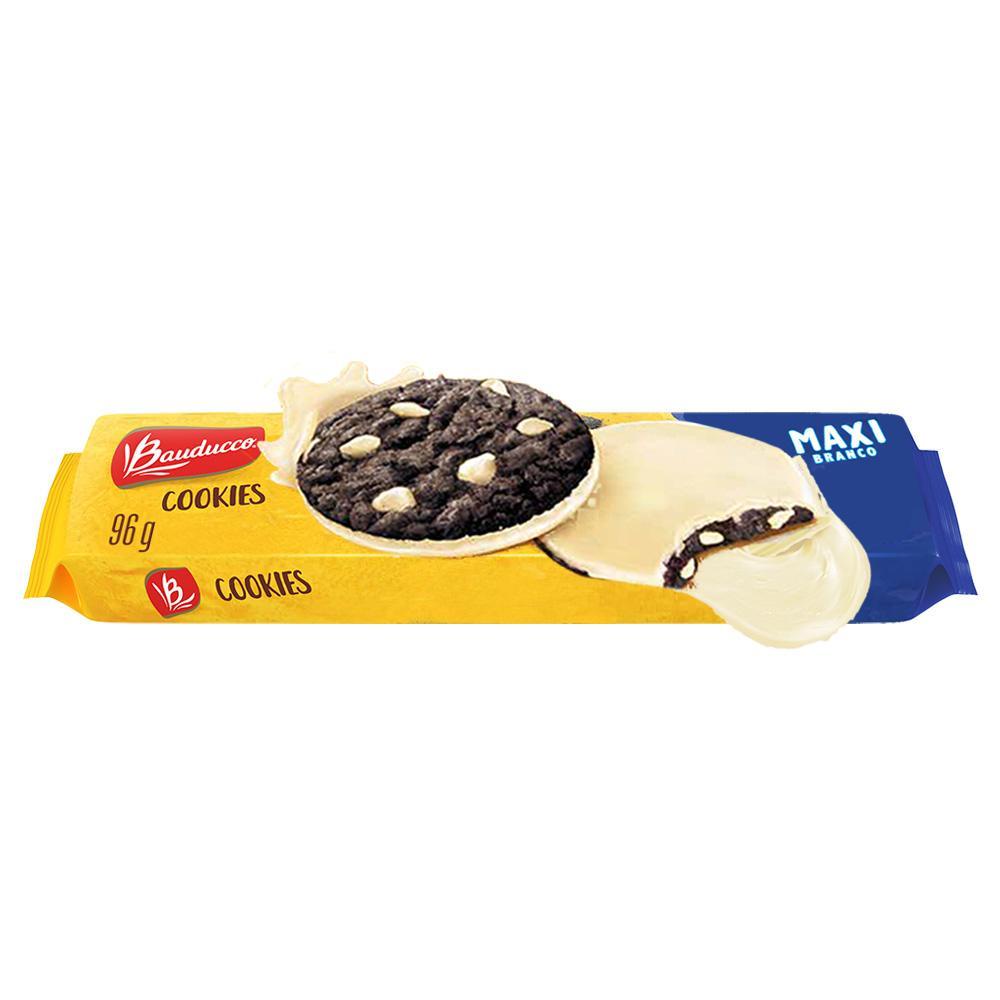 Cookies Maxi Branco Bauducco 96g | Shopee Brasil