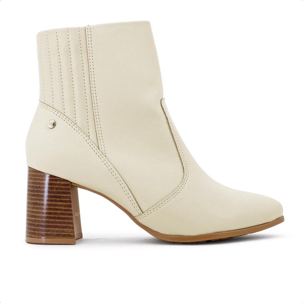 Bota Ramarim Cano Médio Ankle Boot Feminina Original com Nota Fiscal ...