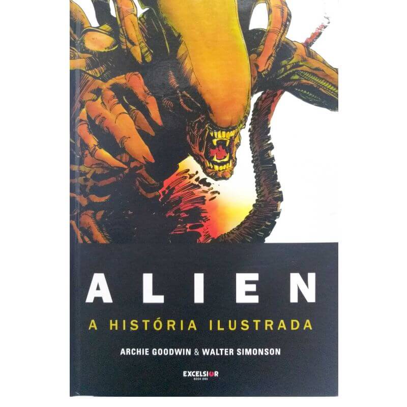 Livro Físico em Formato HQ Graphic Novel Alien A História Ilustrada ...