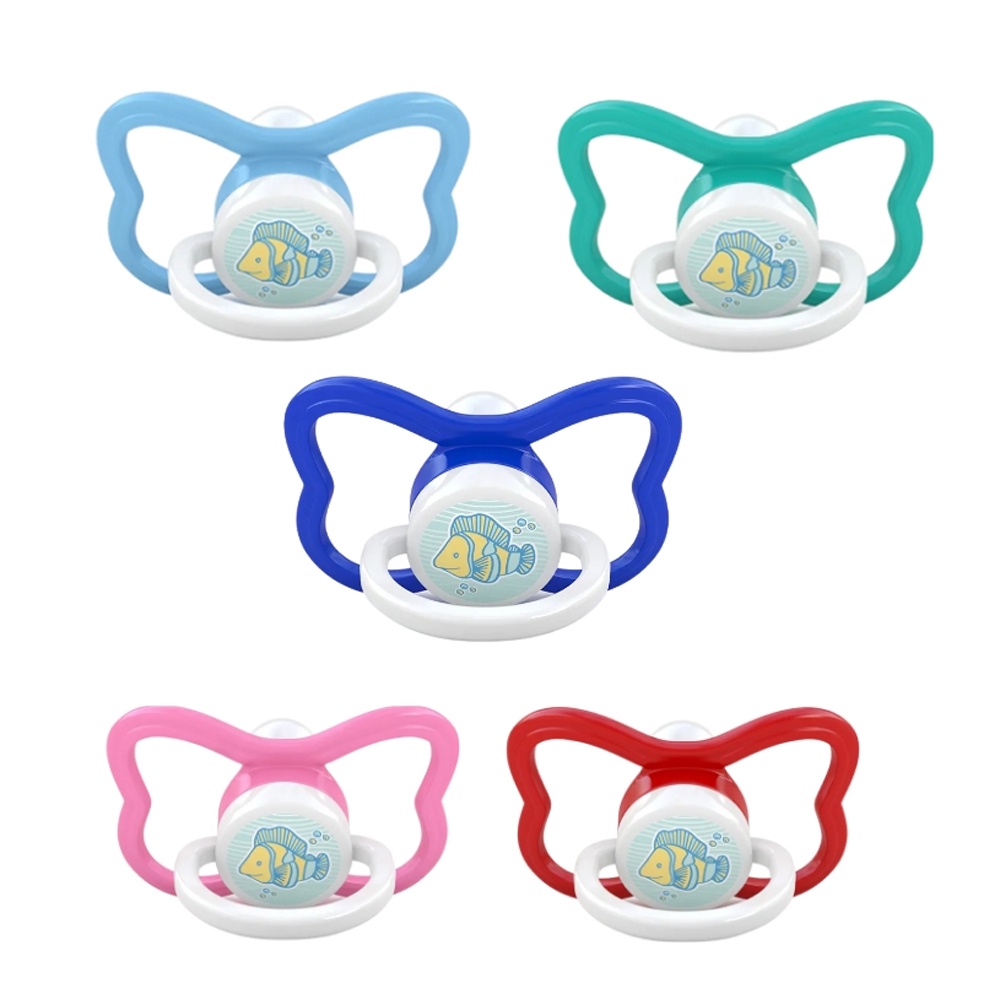 Chupeta Para Bebê Bico Ortodôntico de Silicone Anatômico Ventilação ...