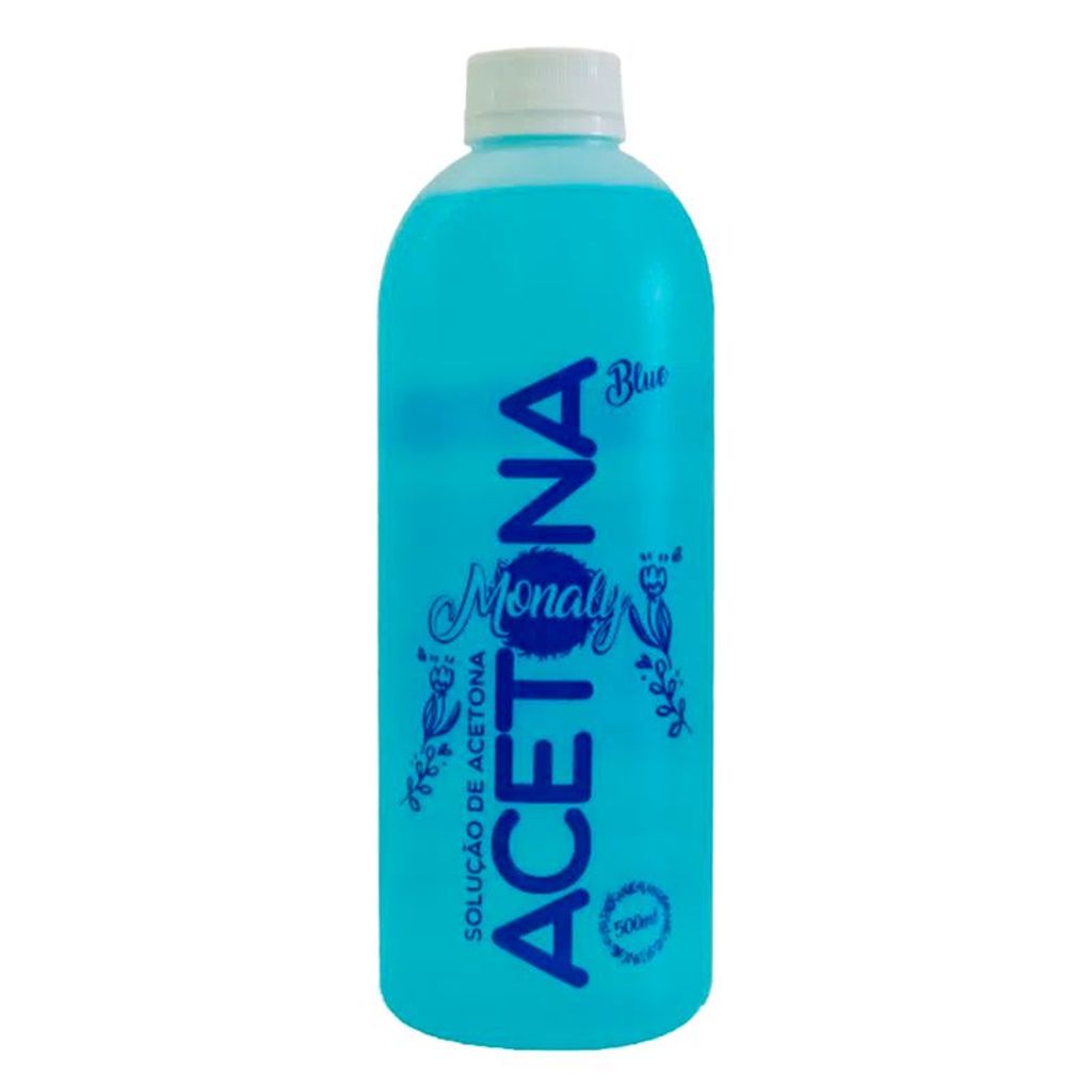 Removedor De Esmalte A Base De Acetona Monaly 500ml | Shopee Brasil