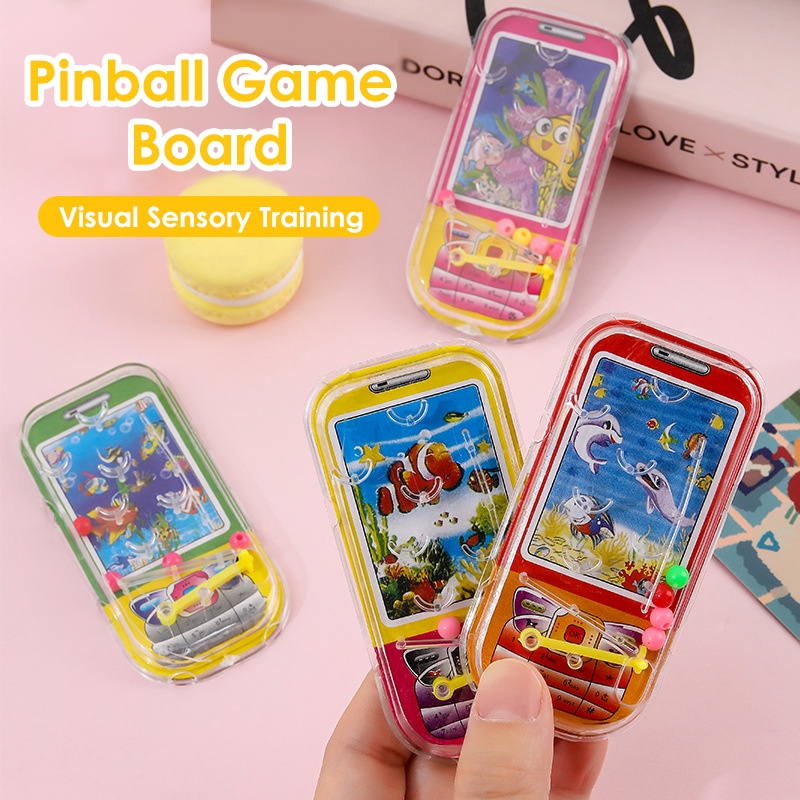 1pc Jogos Clássicos Aleatórios De Pinball De Mão Cartoon Sea World ...