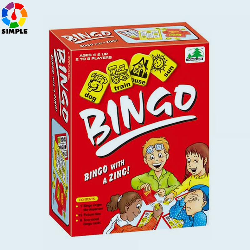 Bingo Award Winning Preschool Game for Pre/ Early Readers Age 4 and Up | Shopee Brasil