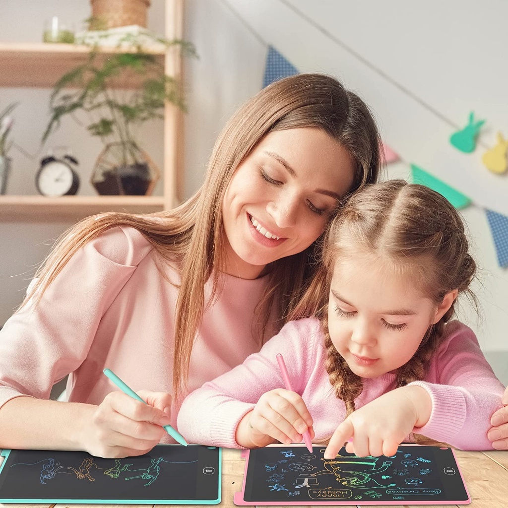Lousa Mágica Tela Lcd Tablet Infantil De Escrever E Desenhar 10.5 ...