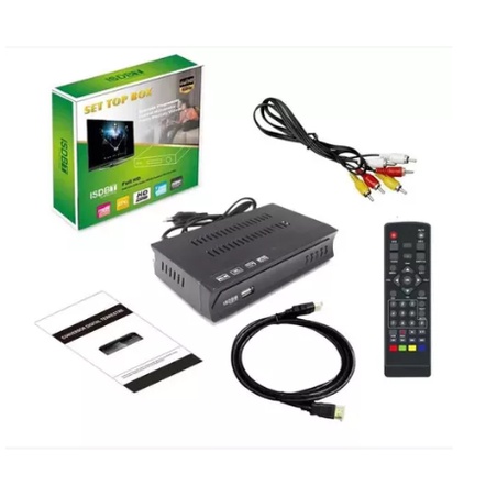 Conversor digital TV ISDBT Set Top Box full HD | Shopee Brasil
