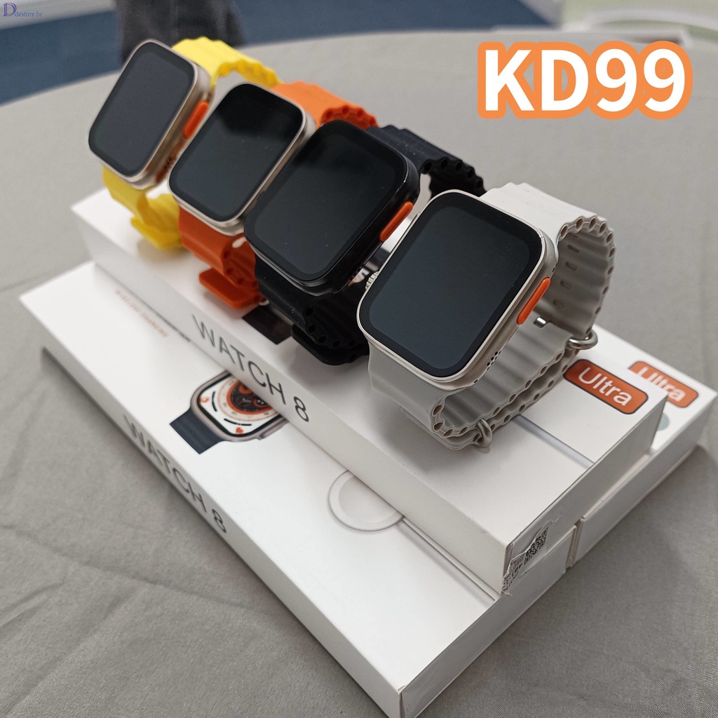 Nova Kd99 Ultra 8 Smartwatch Relógio Inteligente 1.99 "destino Limitada ...