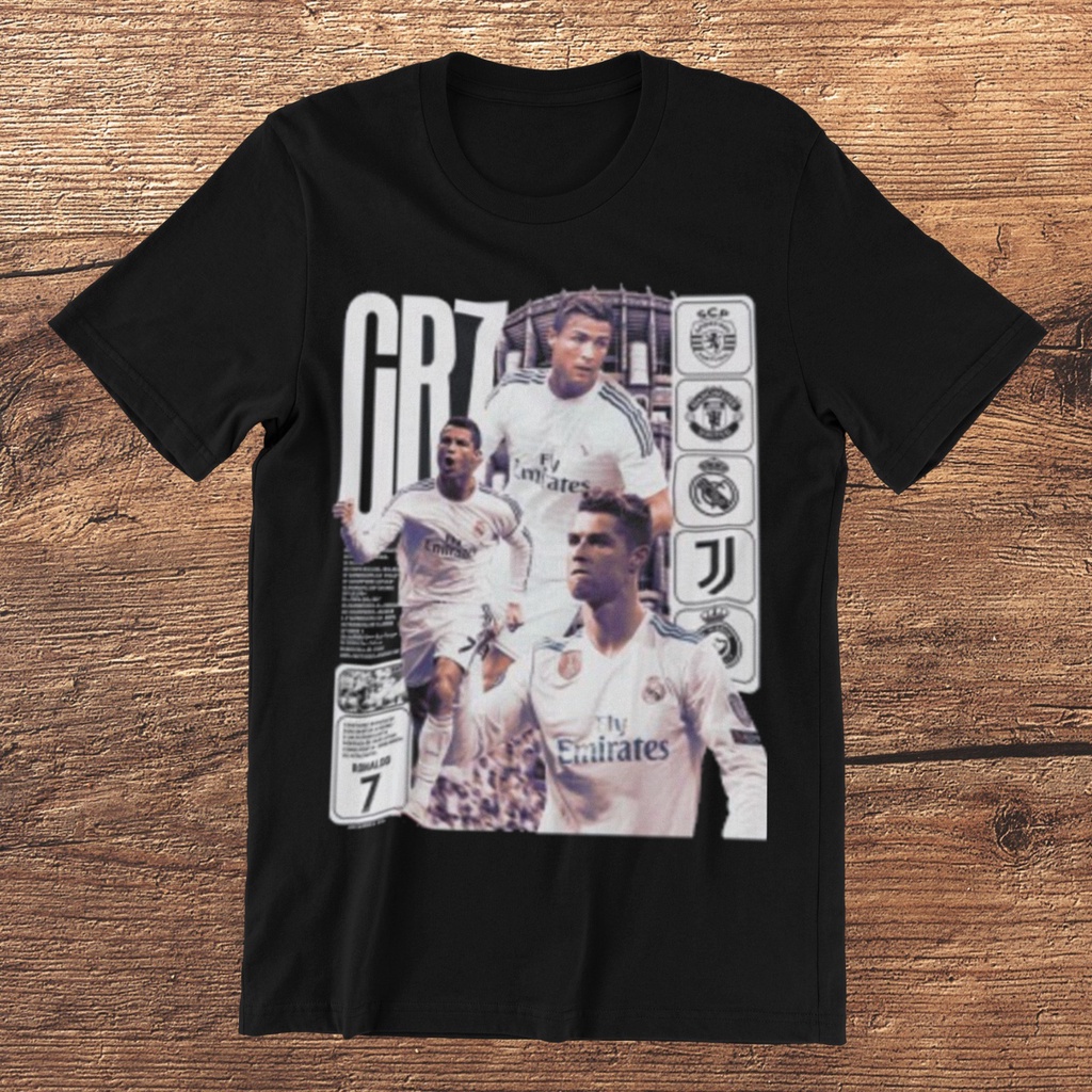 Camiseta Basica Camisa Cristiano Ronaldo Cr7 Graphic Moda Unissex ...