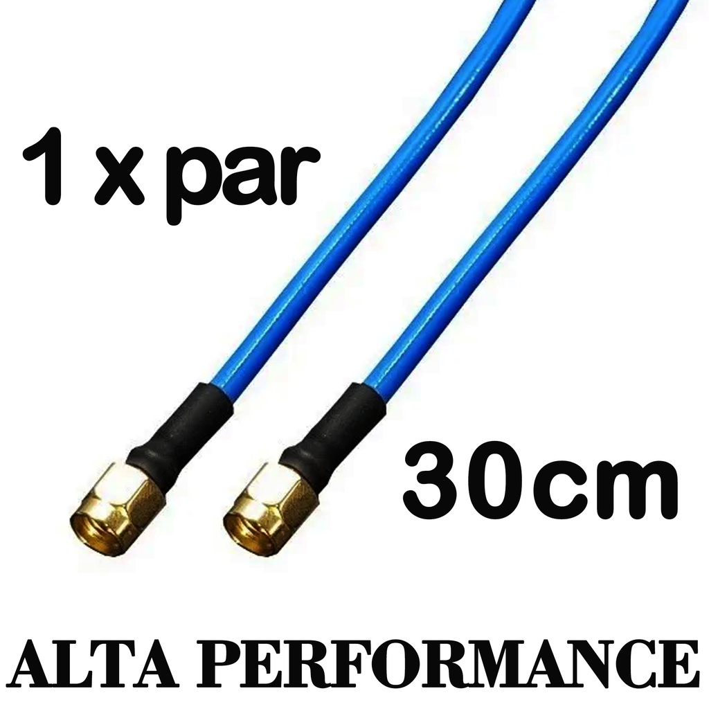 1 par Pigtail Alta Performance Rocket- 5g30 34 Sma 30cm Femea Ubiquiti ...