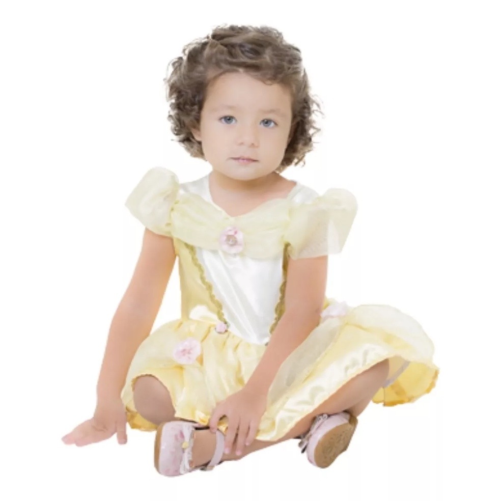Fantasia Classica Bebe Disney Rapunzel Sophia Jessie Bela Cinderela ...