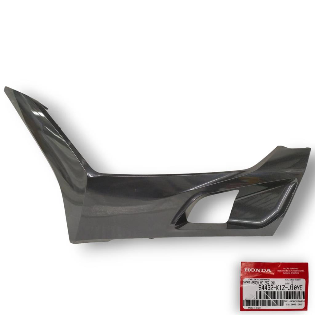 Tampa assoalho spoiler PCX 160 2023 Cinza Original honda | Shopee Brasil