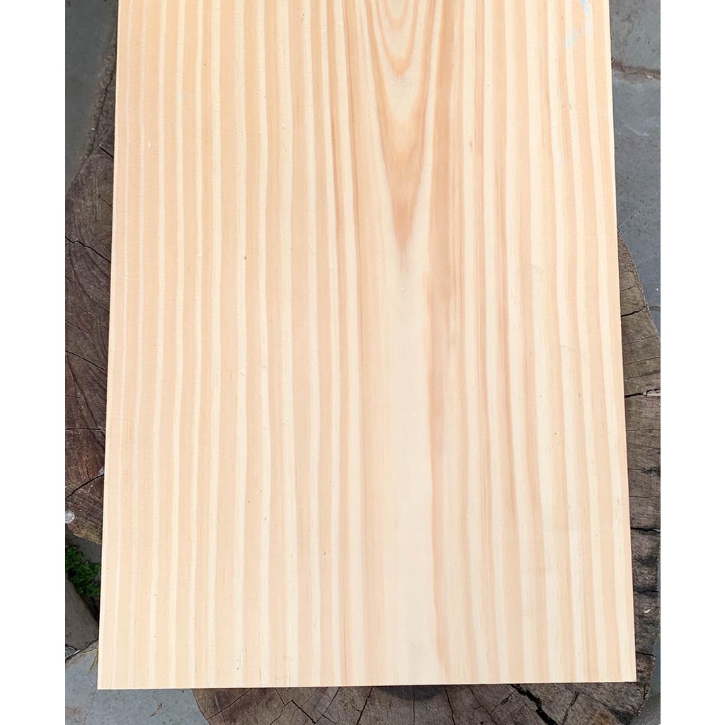 Painel / Chapa Madeira Pinus 18 mm x 90 cm x 50 cm | Shopee Brasil