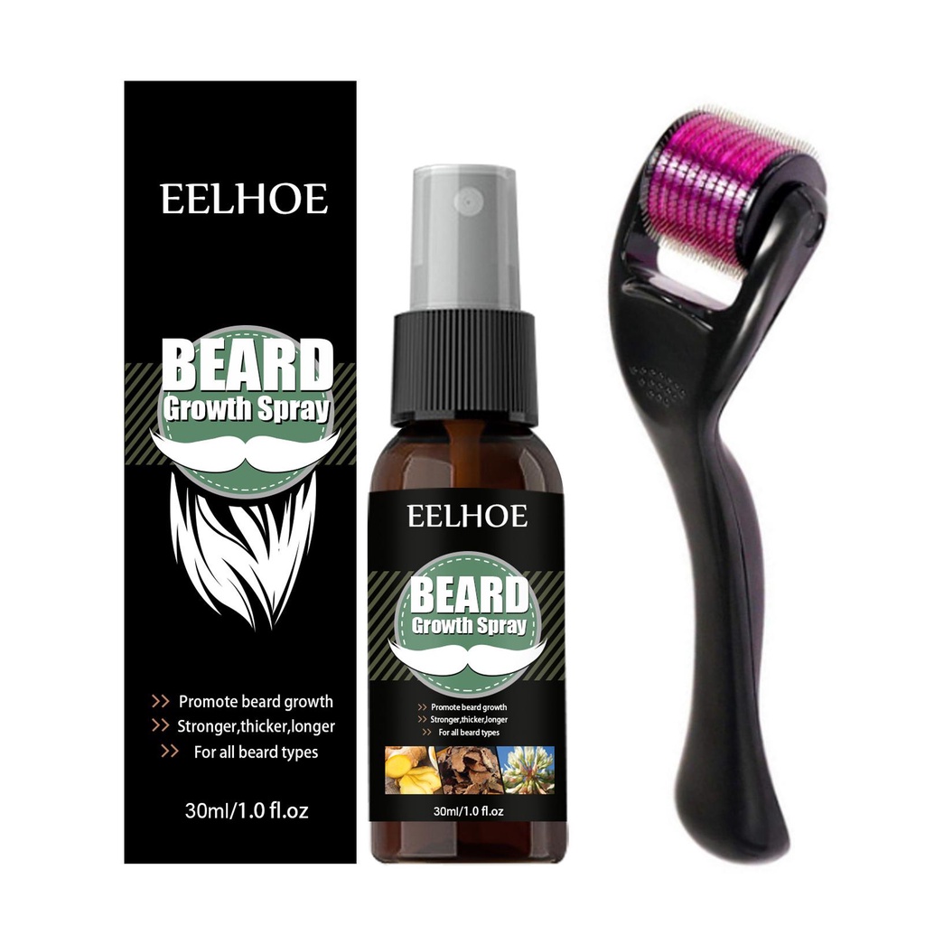 Belphoebe 30ml Hair Growth Sprays-Soro De Crescimento Da Barba Com Rolo ...
