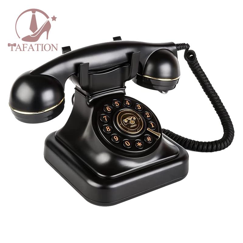 Telefone Fixo Retrô , Telefones Fixos Vintage Antigos Com Sino De Metal ...