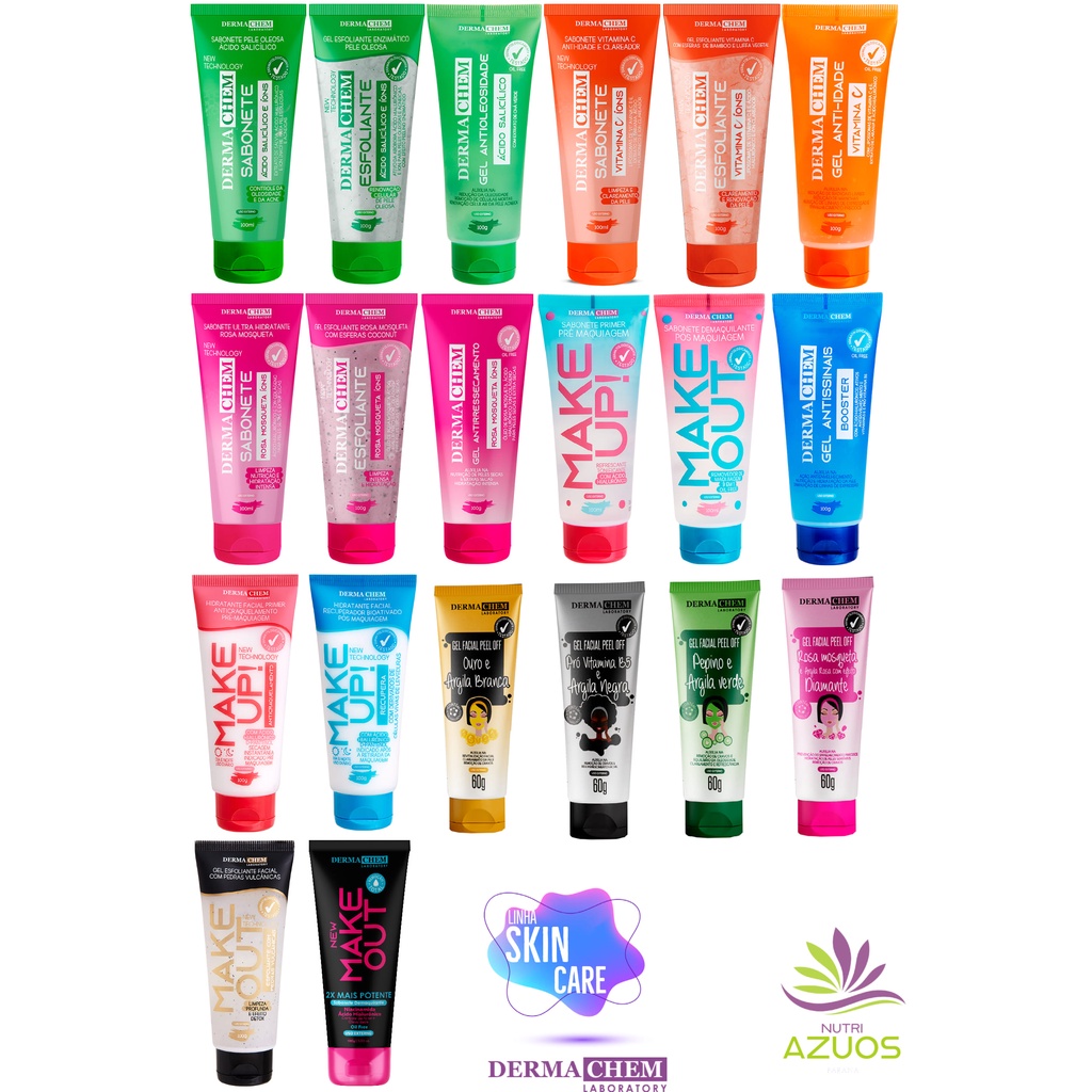 Linha completa Skincare - Dermachem | Shopee Brasil