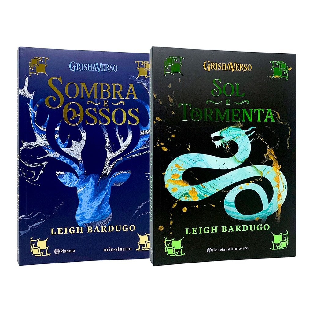Sombra e Ossos + Sol e Tormenta - Leigh Bardugo - 2 Livros Físicos ...