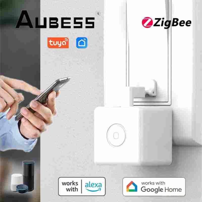 2023 Tuya Zigbee Wifi Bluetooth Smart Fingerbot Plus Robô Botão Físico ...