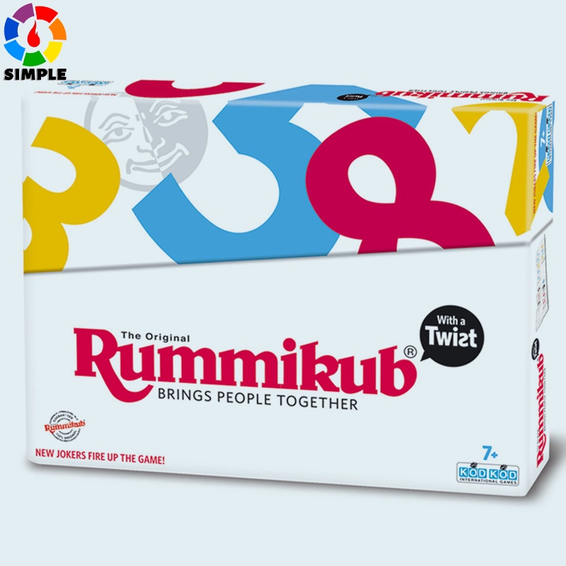 Rummikub with a Twist: The classic game of Rummikub | Shopee Brasil