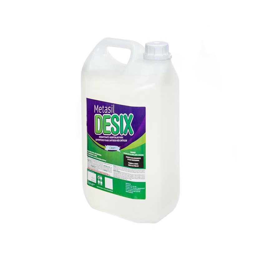 Desinfetante Bactericida Uso Geral Metasil Desix Clean 5l | Shopee Brasil