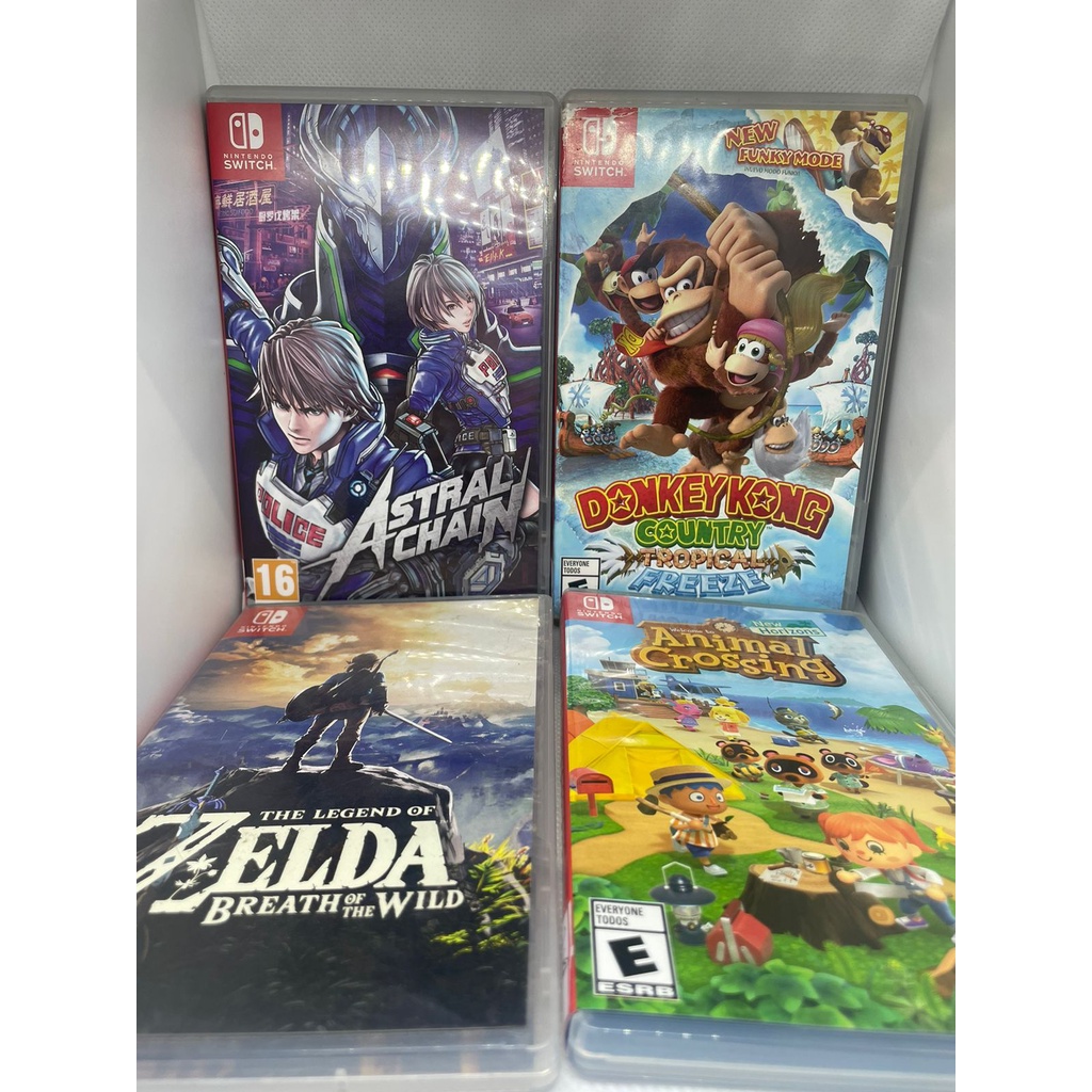 Combo 4 Jogo Nintendo Switch | Shopee Brasil