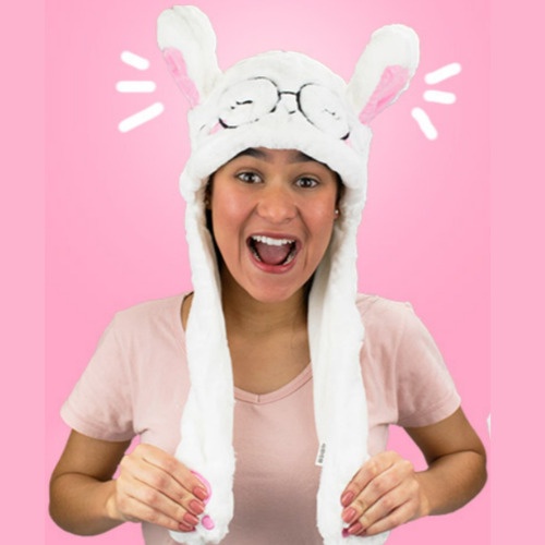 Gorro Touca Mexe Orelha Toca Capus Chapéu Boné Blogueira Youtuber ...