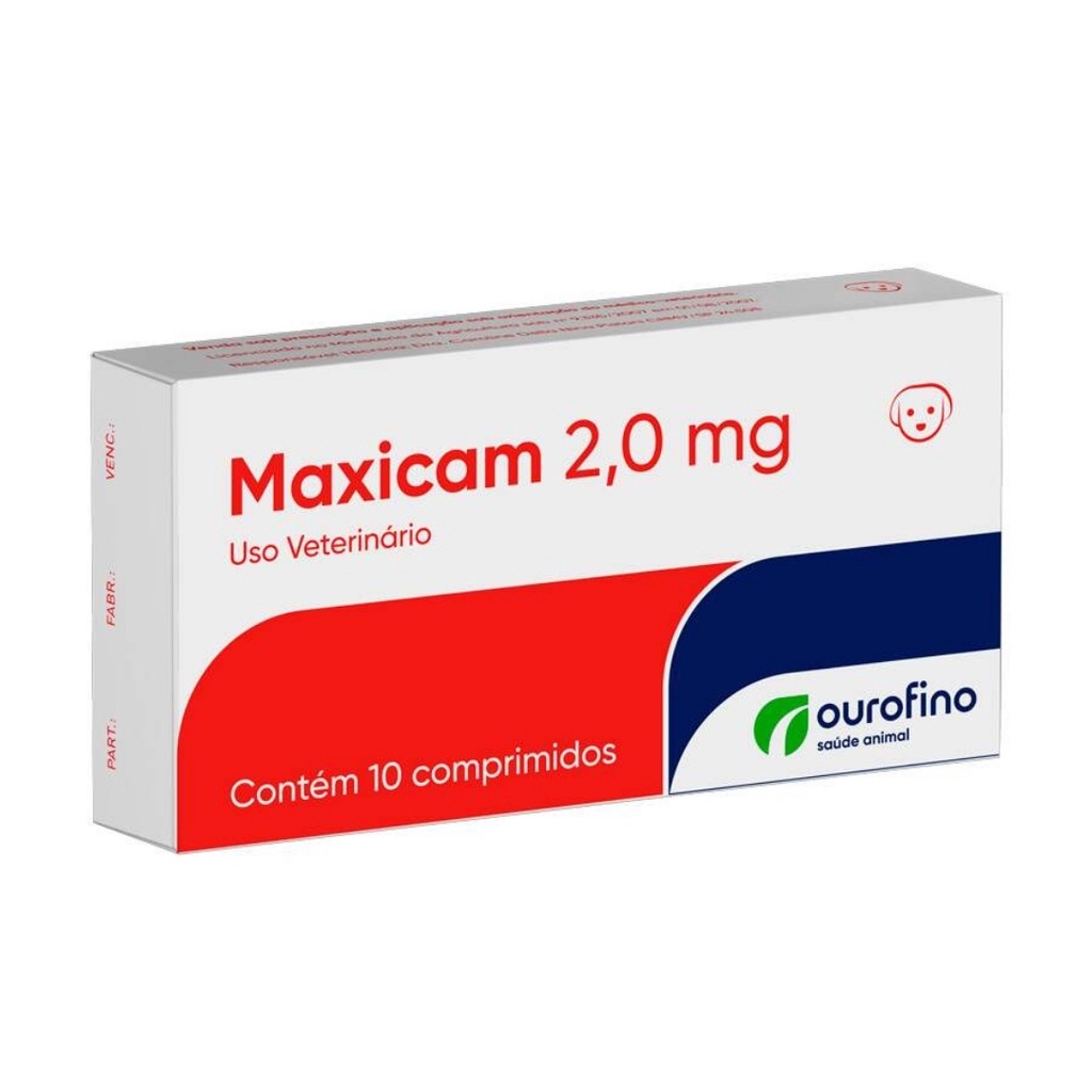 Maxicam 2,0 Mg 10 Comprimidos | Shopee Brasil