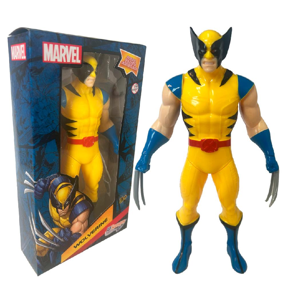 Boneco Wolverine Brinquedo Marvel Vingadores Articulado | Shopee Brasil