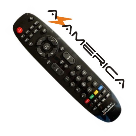 Controle Remoto Compativel Receptor AZAMERICA beats FBG9041 Nf-e TD ...