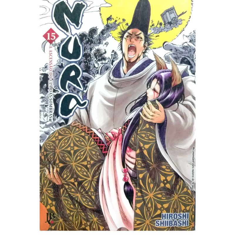 Livro Físico HQ Mangá Nura A Ascensão do Clã das Sombras Volume 15 ...
